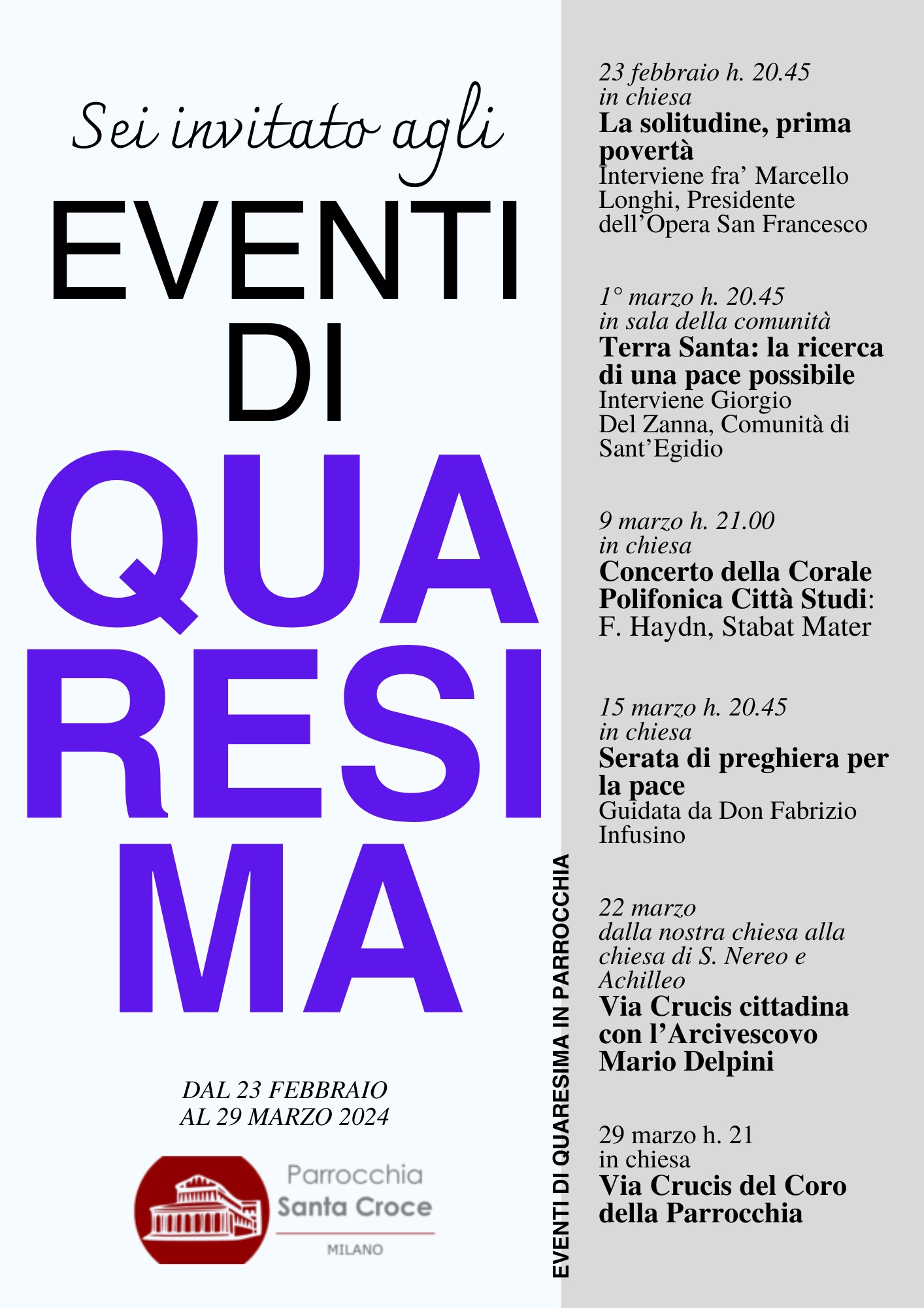 202402_Quaresima-2024 – Parrocchia Santa Croce Milano
